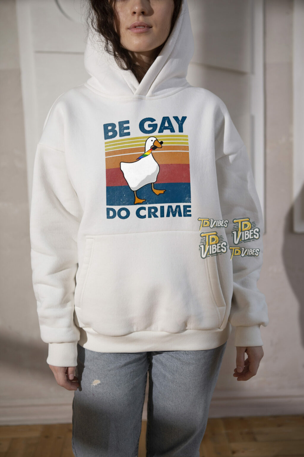 Be Gay Do Crime Goose LGBT Pride Shirt - TDVibes