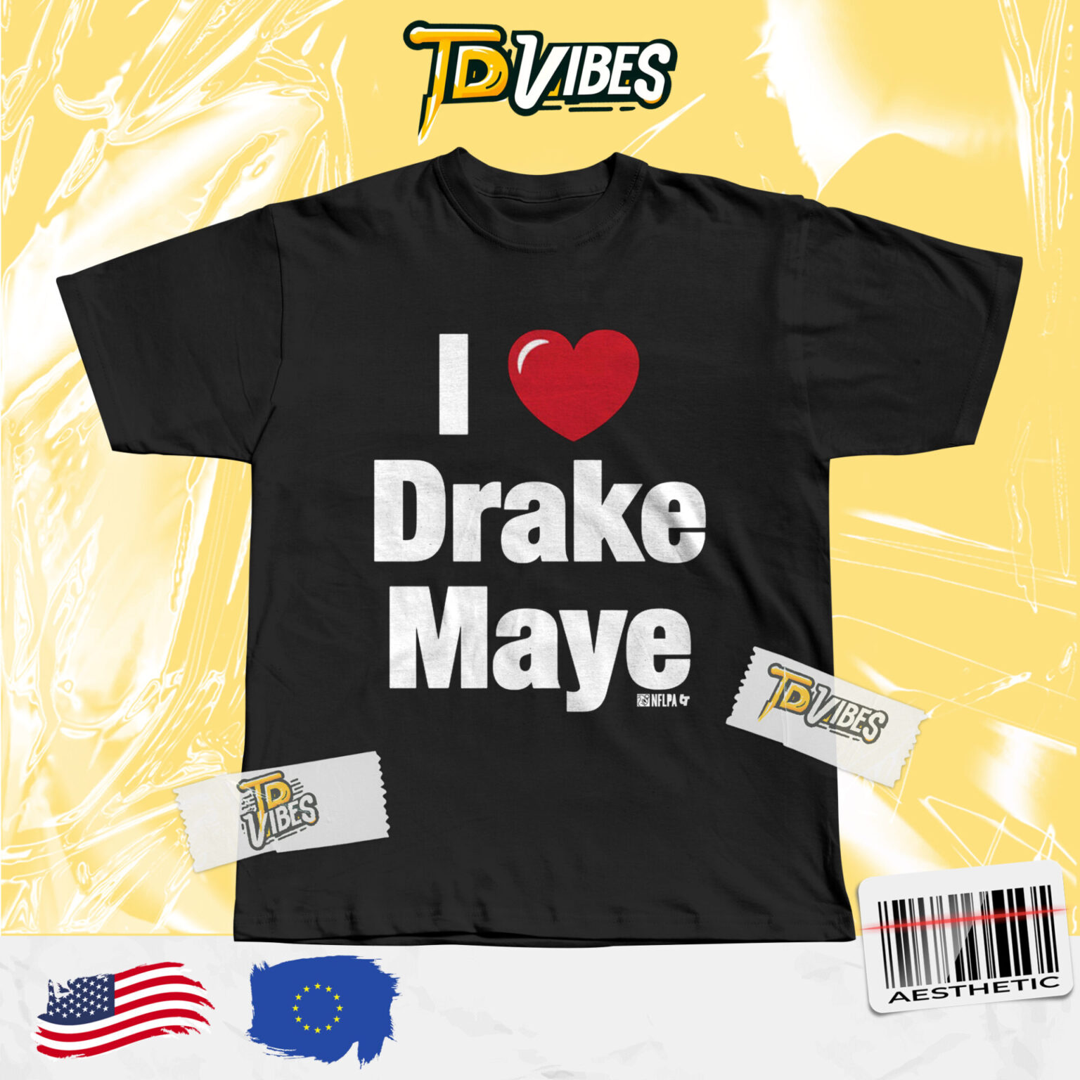 I Heart Drake Maye Support Boston Bruins Shirt - TDVibes